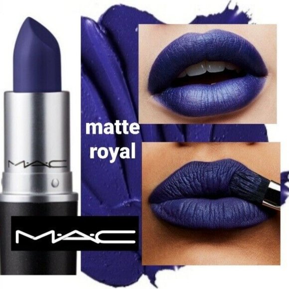 MAC Cosmetics | Makeup | Mac Cosmetics Royal Blue Matte Lipstick Rouge ...